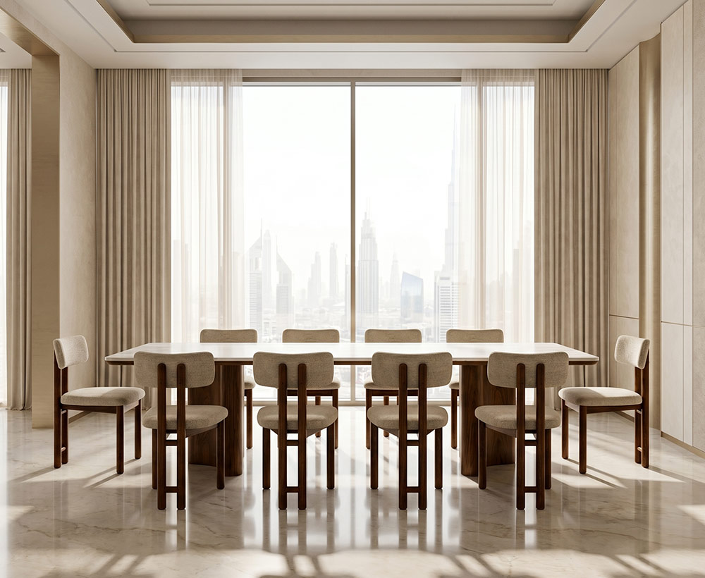 6-Seater Dining Table in Dubai, Abu Dhabi, etc. | Buy Now at 2XL Home